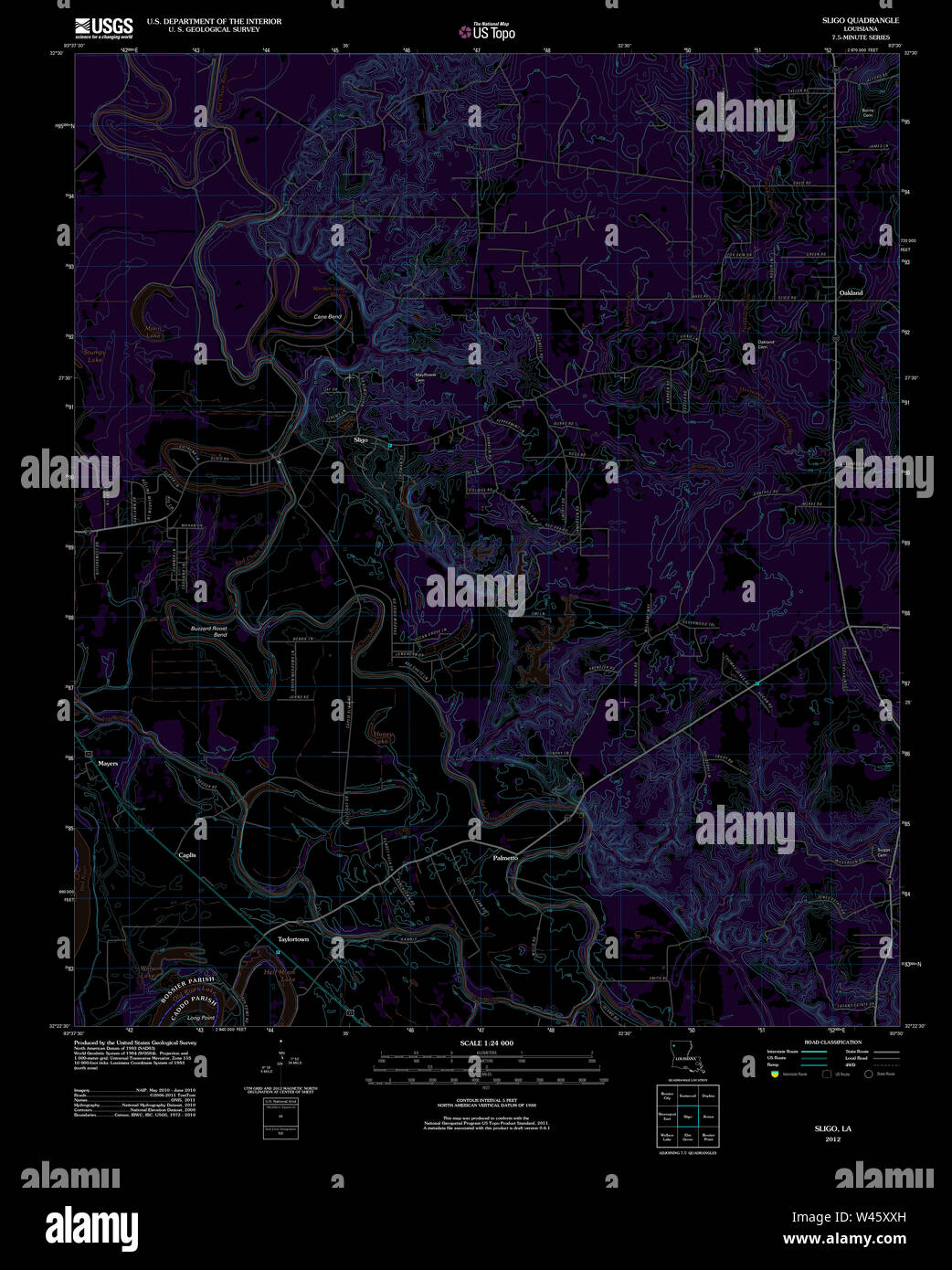 Map of sligo hi-res stock photography and images - Alamy