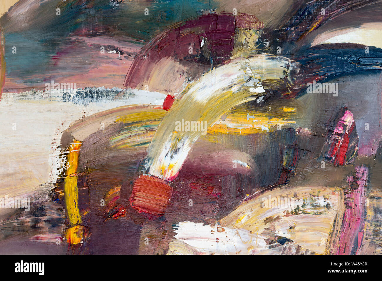 Unique painting for new design view in stylish tone Stock Photo - Alamy