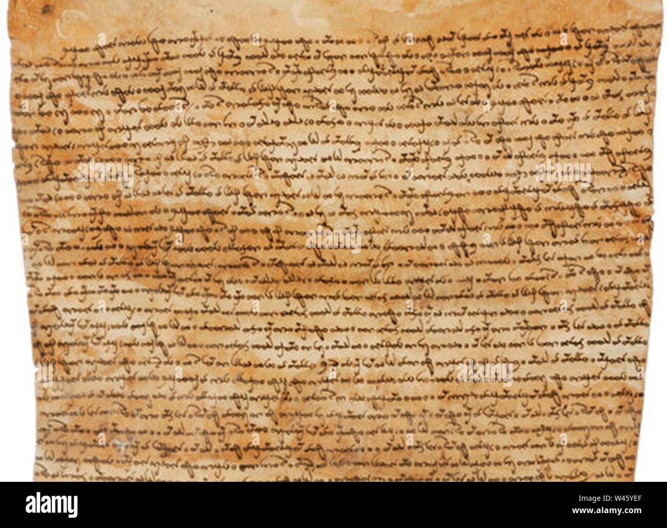 Contract in the Bactrian language from the archive of the kingdom of ...
