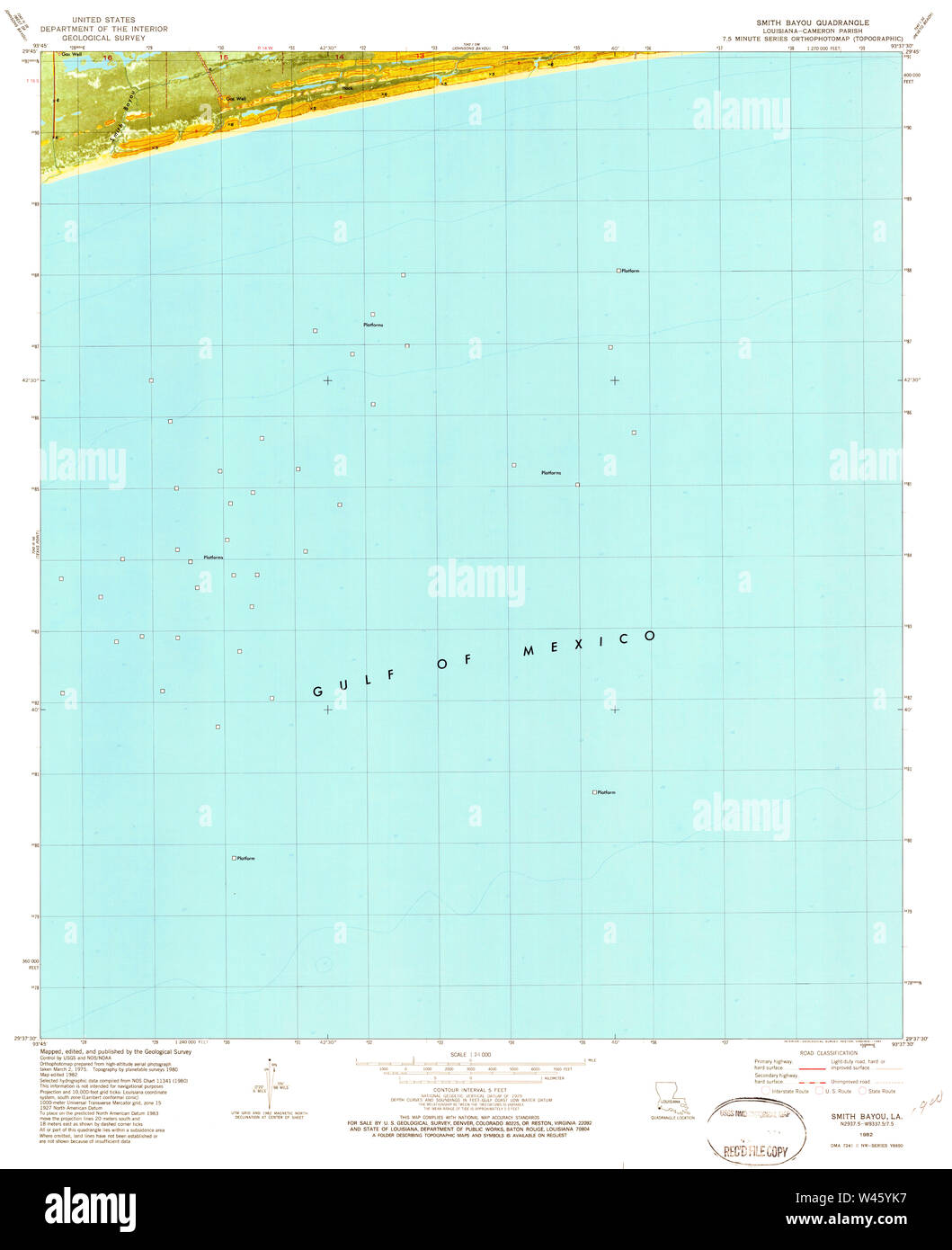 Bayou louisiana map hi-res stock photography and images - Alamy