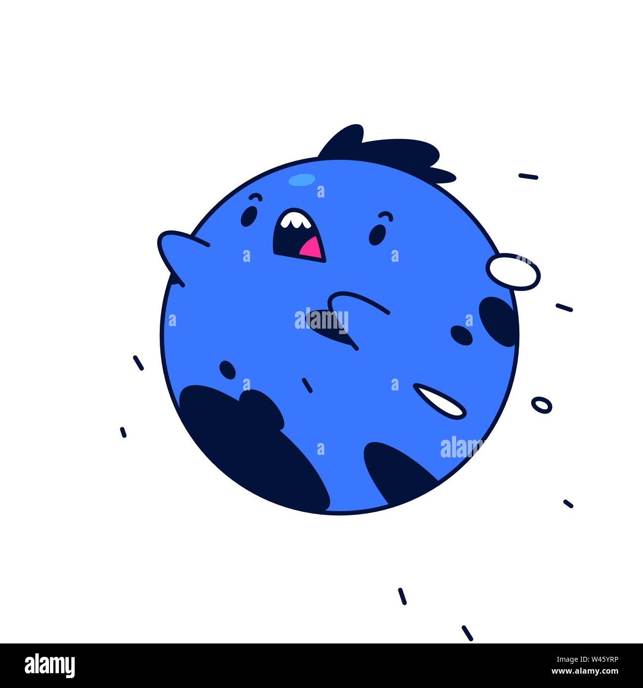 Cool blue company vector hi-res stock photography and images - Alamy