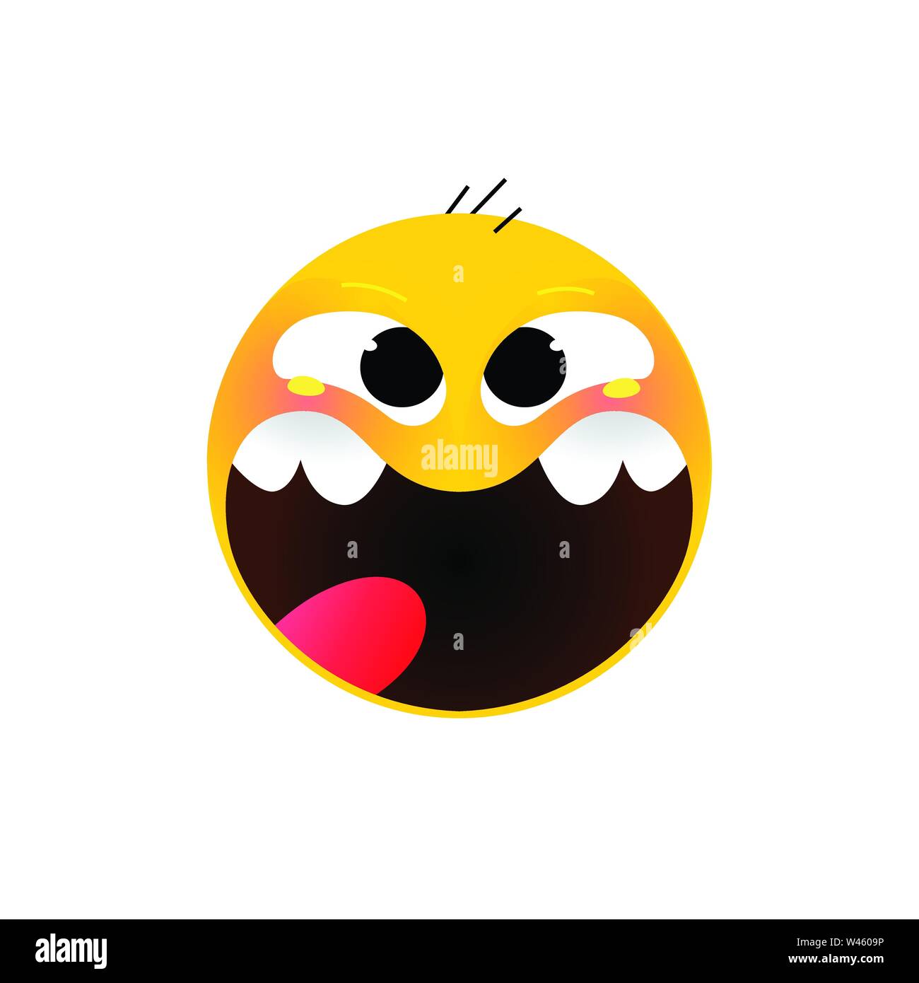 Screaming Face Logo