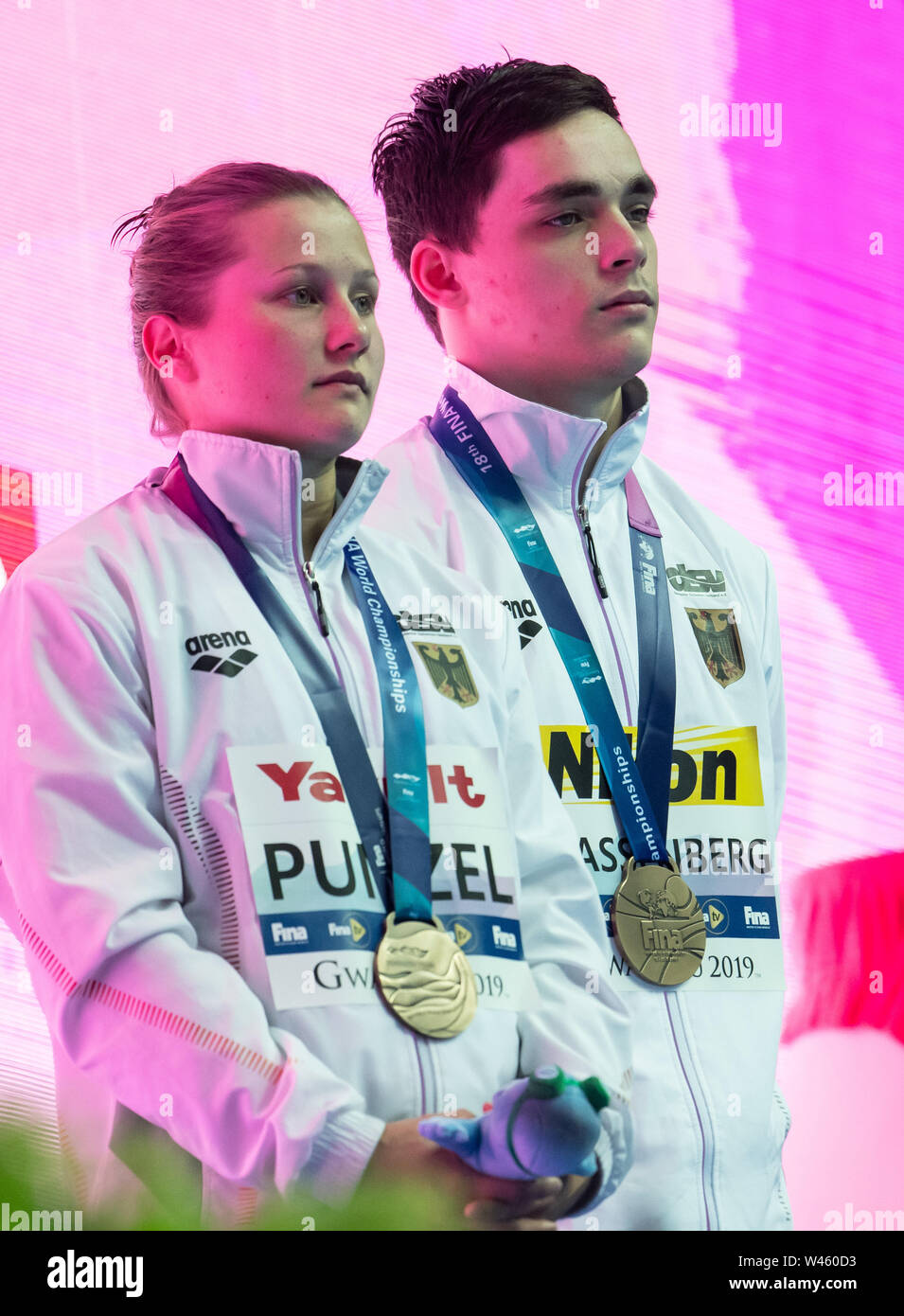 Gwangju, South Korea. 20th July, 2019. Swimming, world championship ...