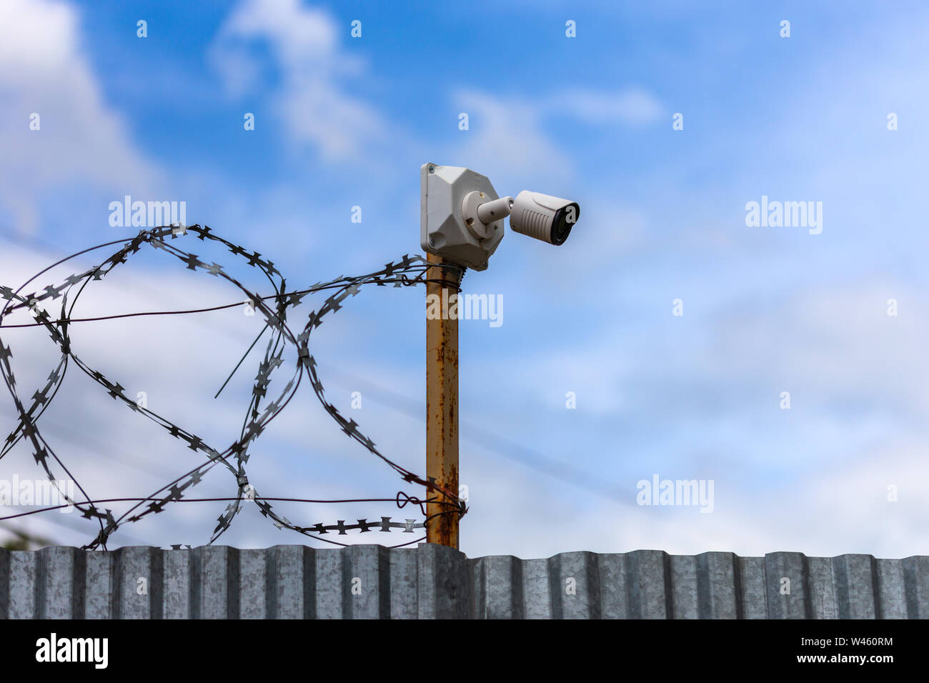 Border surveillance camera hi-res stock photography and images - Alamy