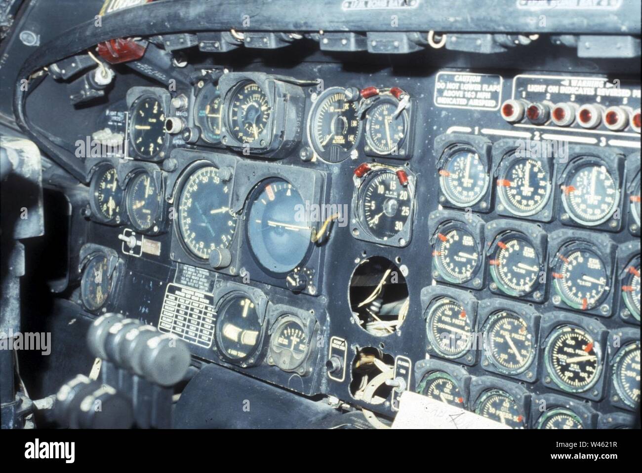 Convair B-36J Peacemaker cockpit 7 USAF Stock Photo - Alamy