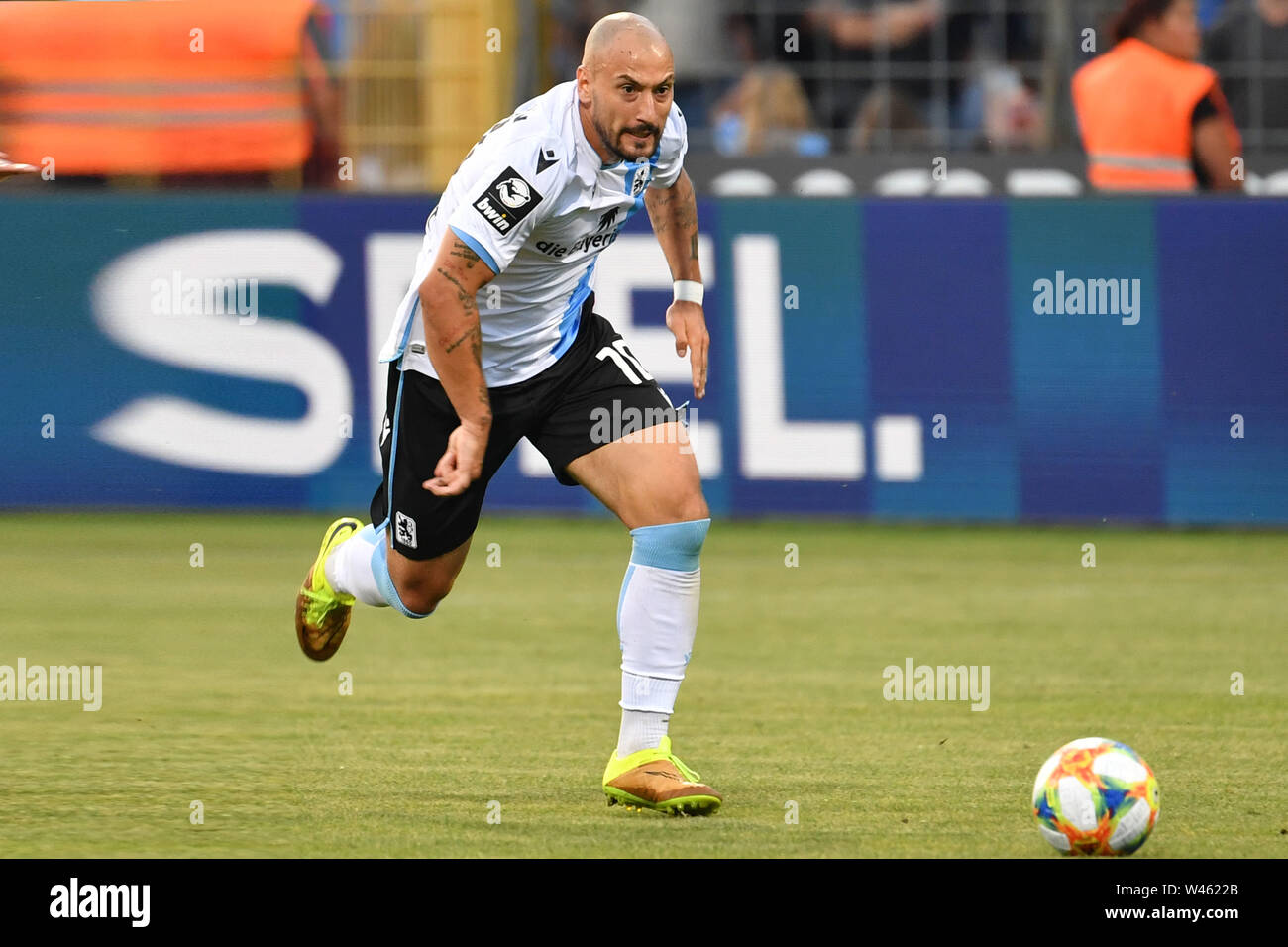 Munich, Deutschland. 19th July, 2019. Timo GEBHART (TSV Munich 1860 ...