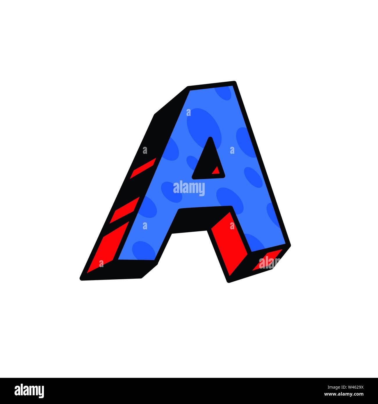 Outline white letter logo Stock Vector Images - Alamy