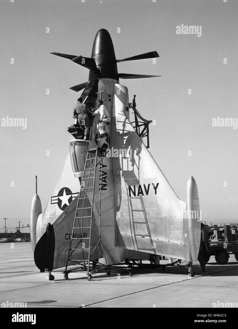 Convair XYF-1 Pogo Stock Photo - Alamy