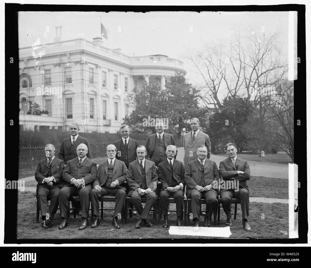 Coolidge Cabinet, (White House, Washington, D.C Stock Photo - Alamy