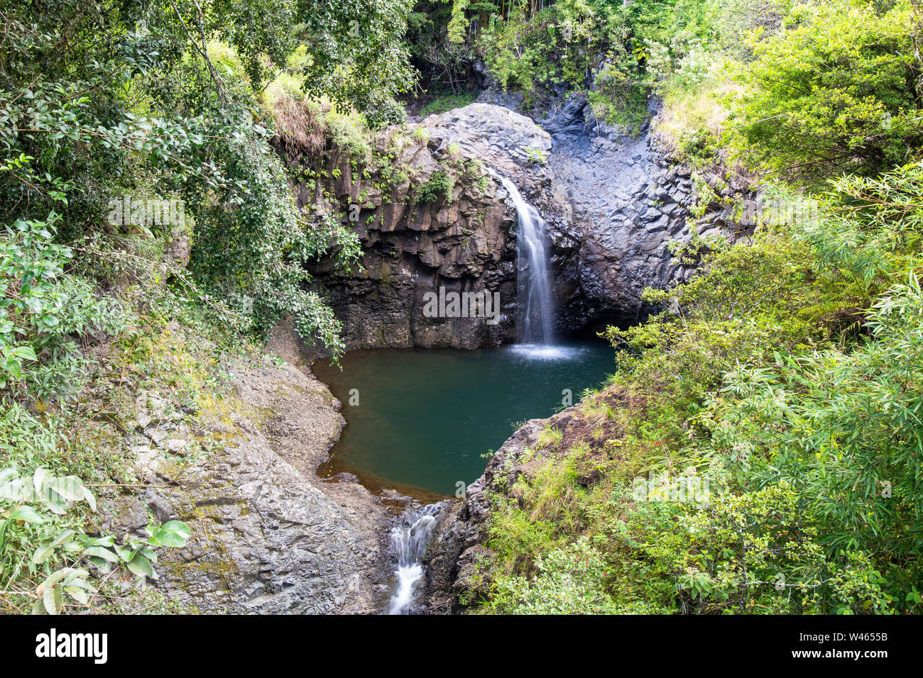 Maui hawaii waterfall hi-res stock photography and images - Alamy