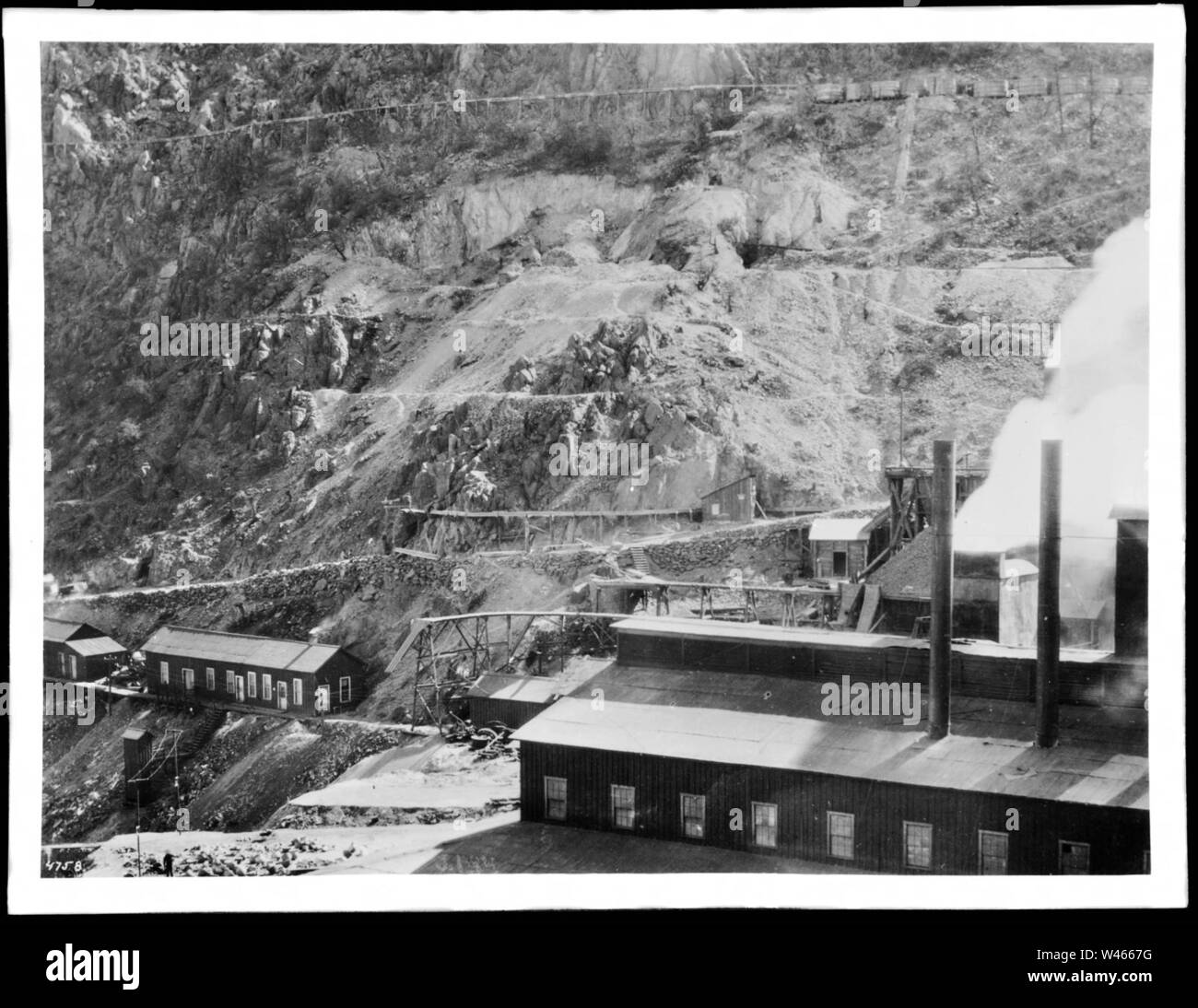Copper mining town, Bisbee, Arizona, ca.1900 Stock Photo - Alamy