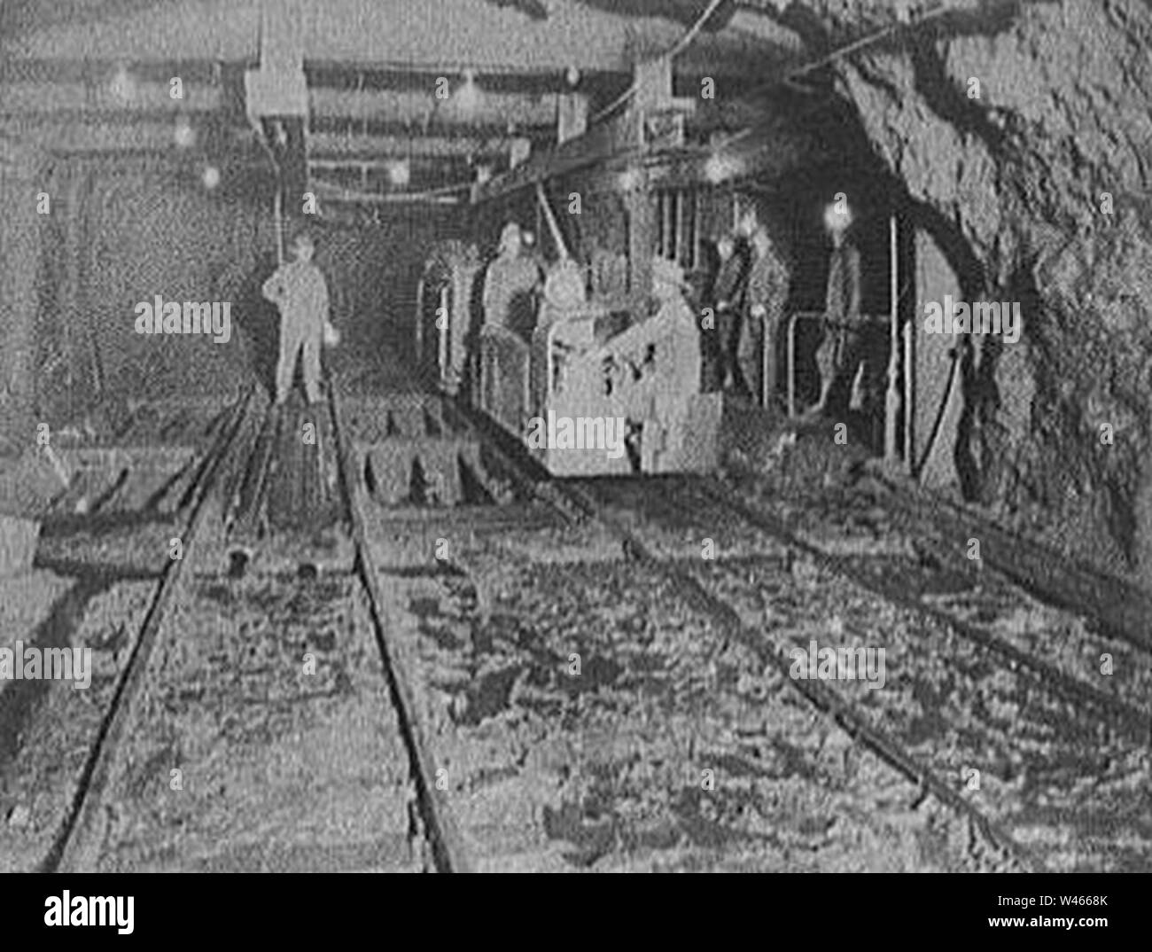 Copper mine interior Stock Photo - Alamy