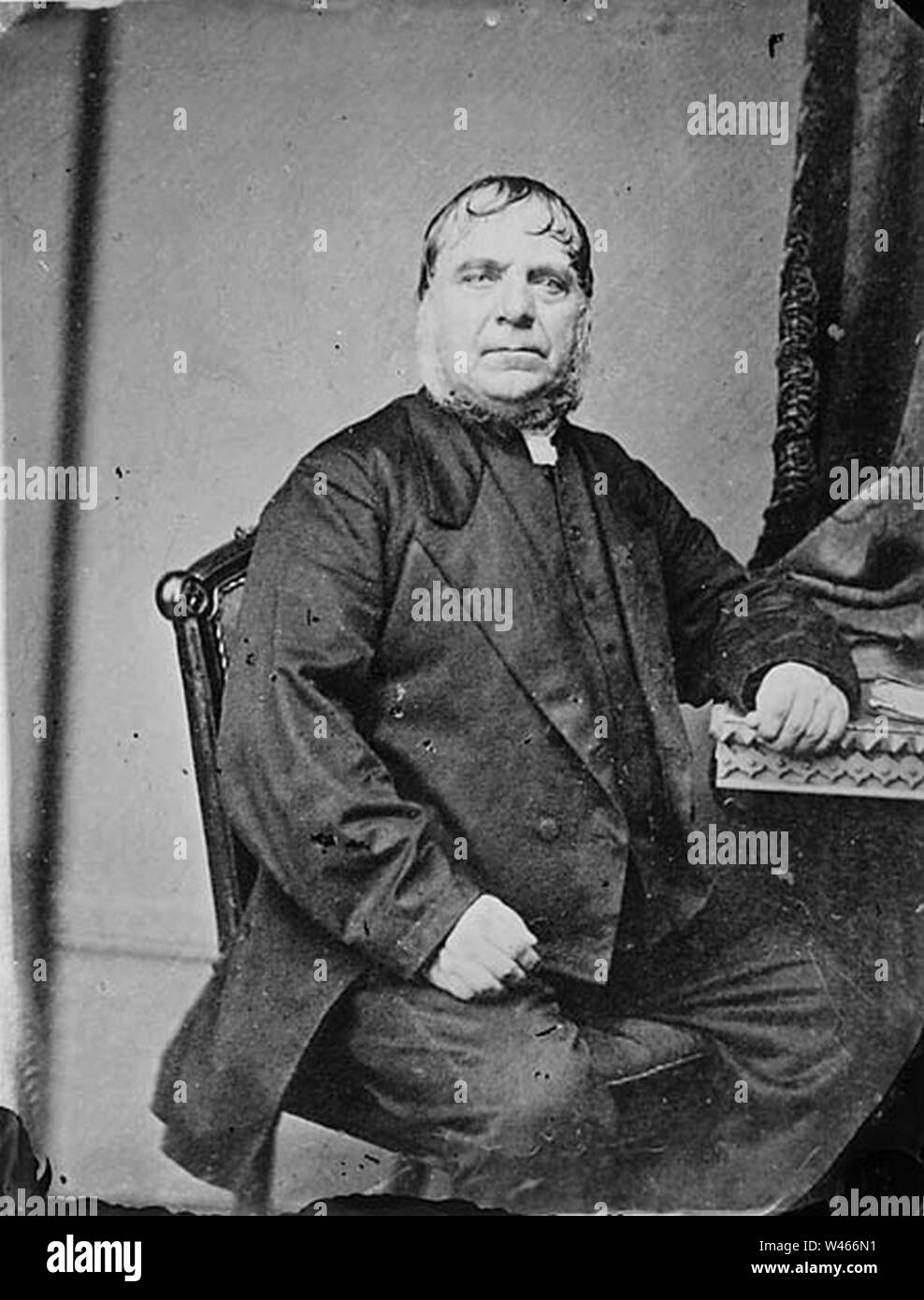 Copy of an original photograph of an unidentified man Stock Photo - Alamy