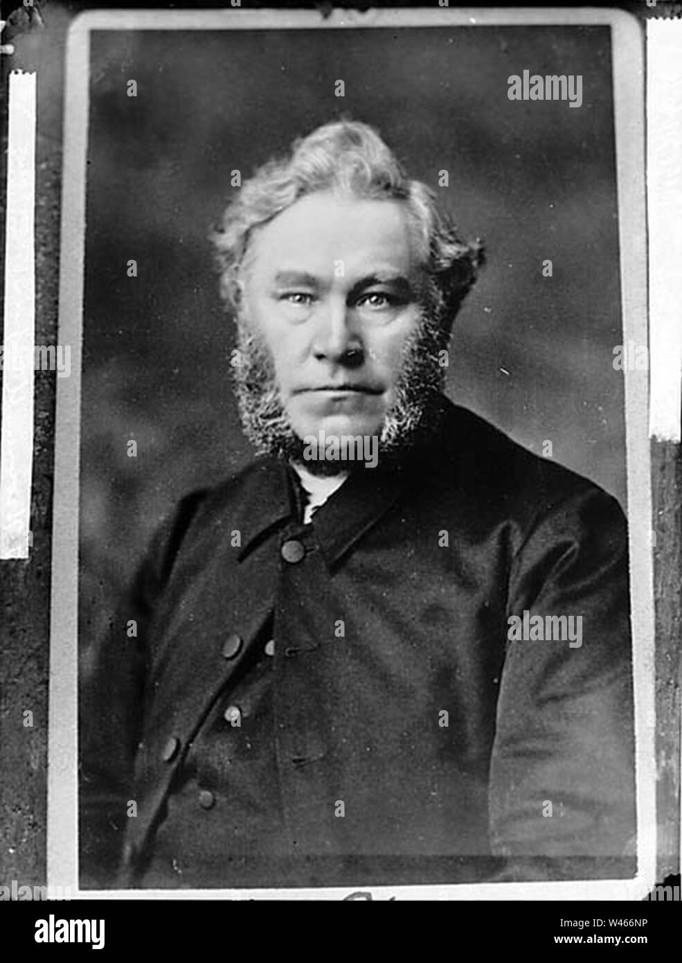 Copy of a photograph of the Revd. T. Thomas Llanfair Stock Photo - Alamy