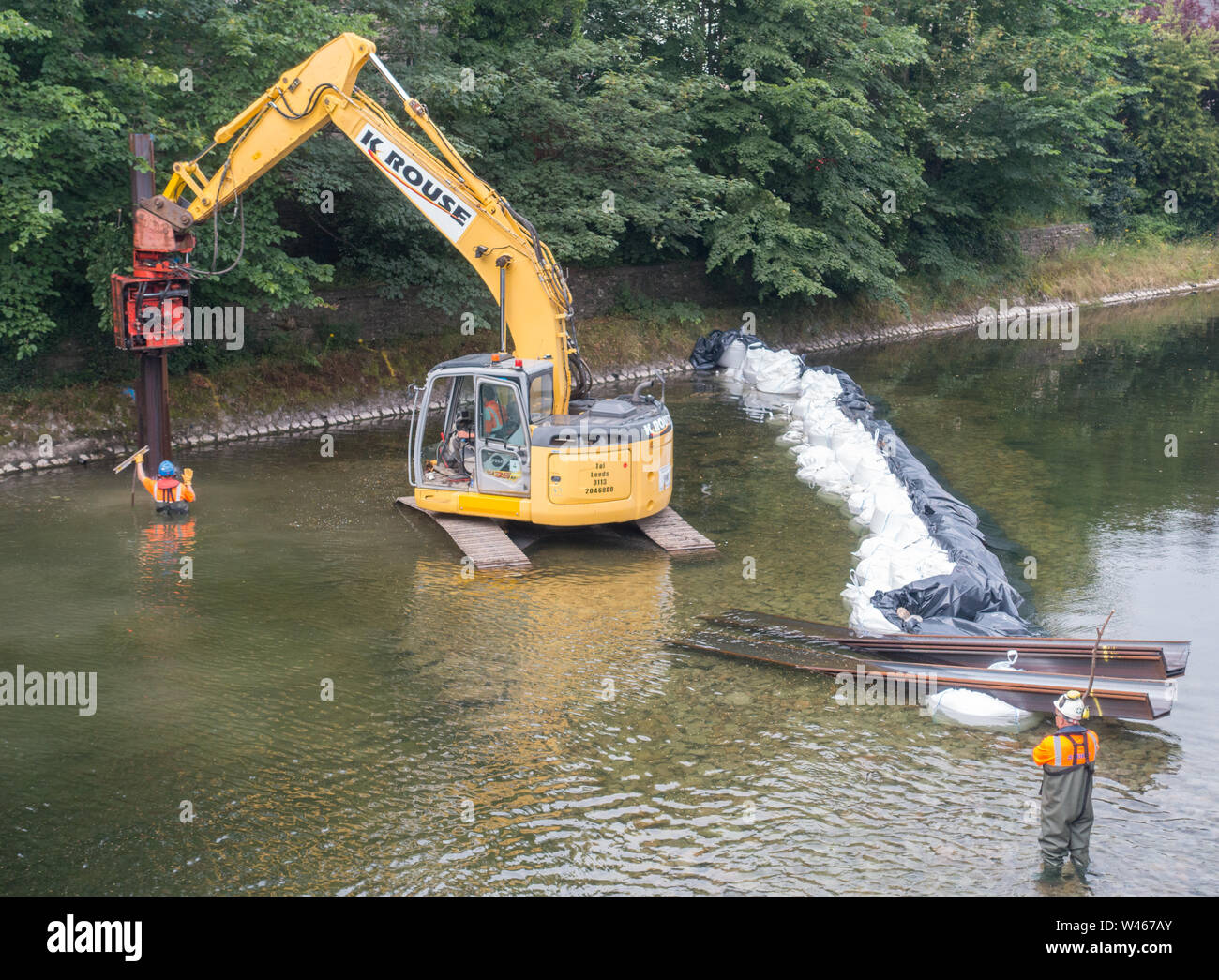 Kendal flood prevention hi-res stock photography and images - Alamy