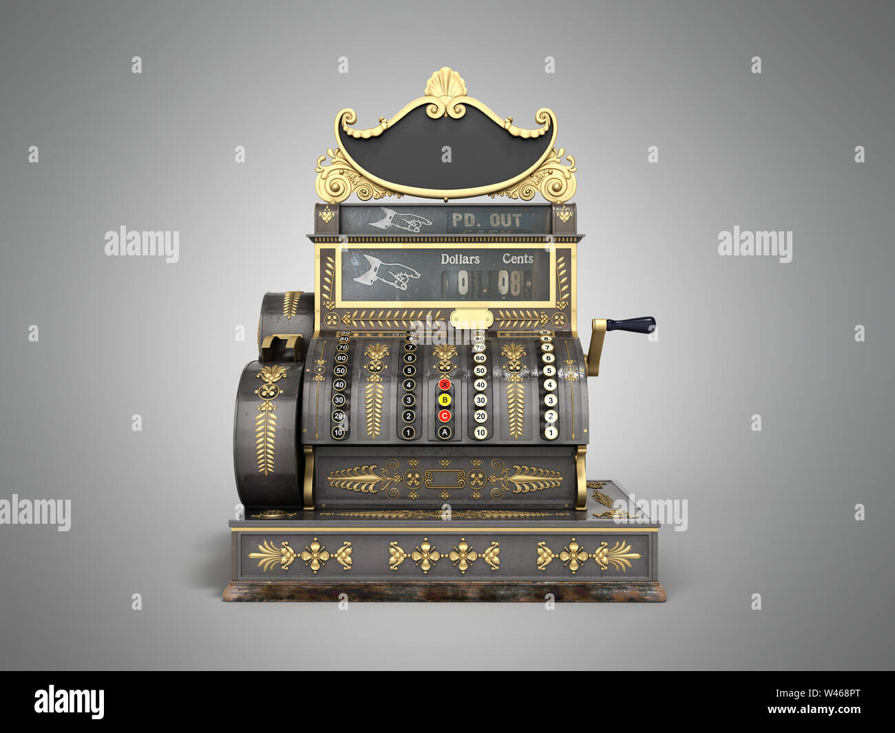 Old fashioned bank cashier hi-res stock photography and images - Alamy