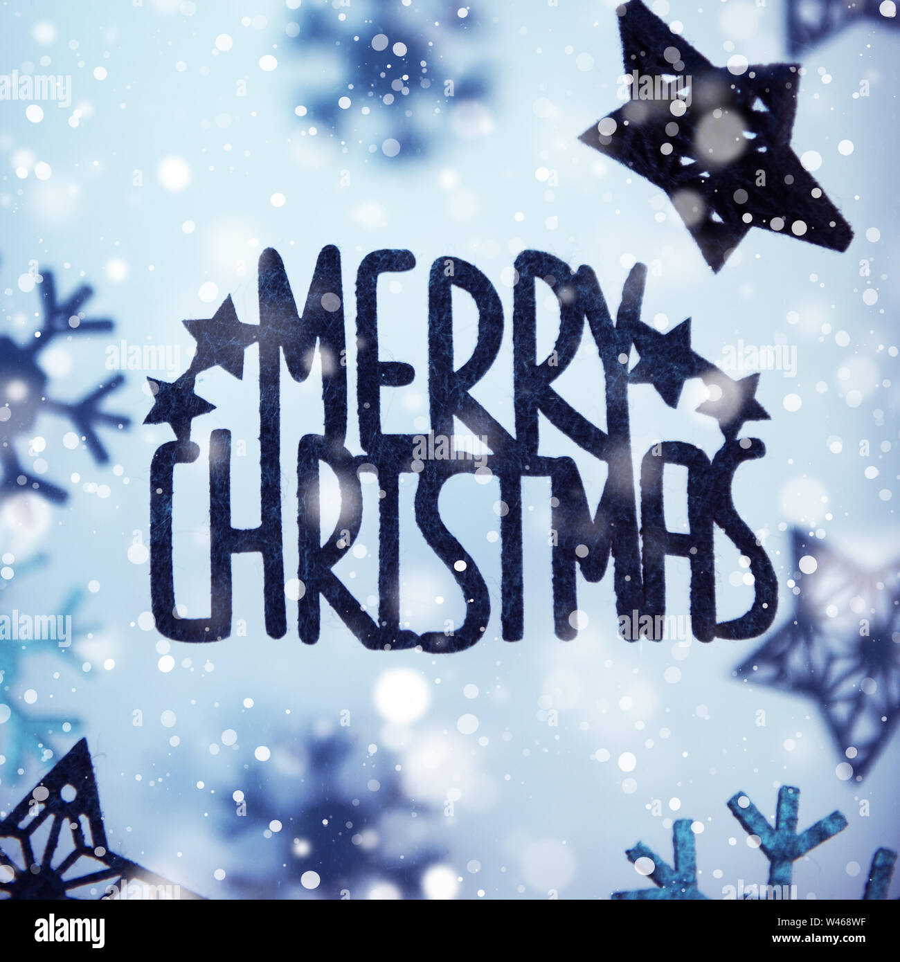 3d snow flakes hi-res stock photography and images - Alamy