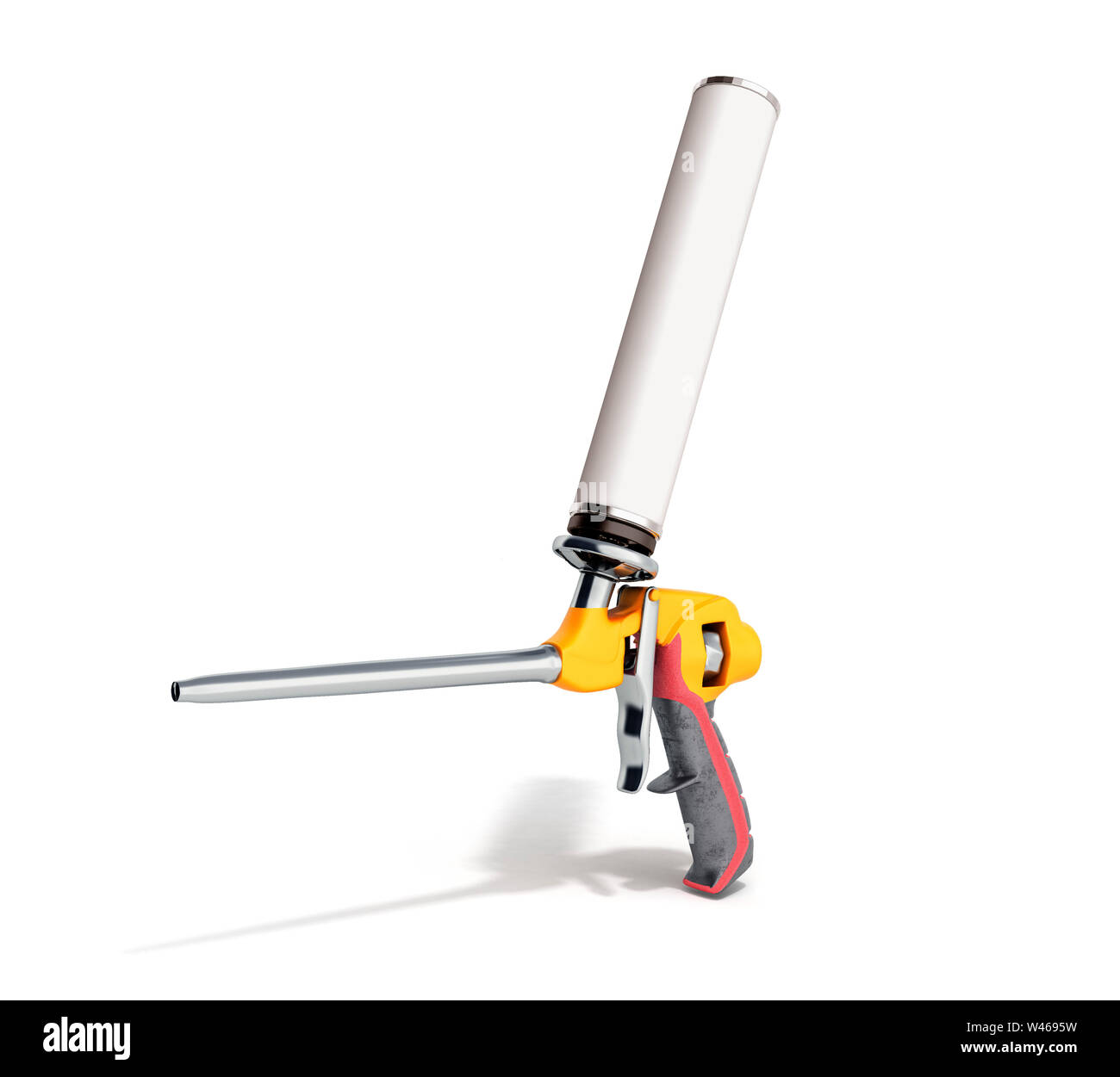 Gun on wall 3d hi-res stock photography and images - Alamy