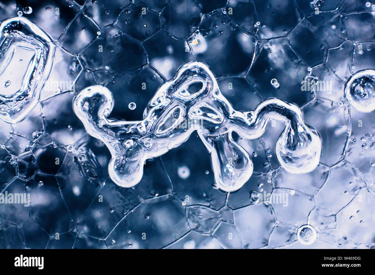 Frost, ice texture. ice pattern texture Stock Photo - Alamy