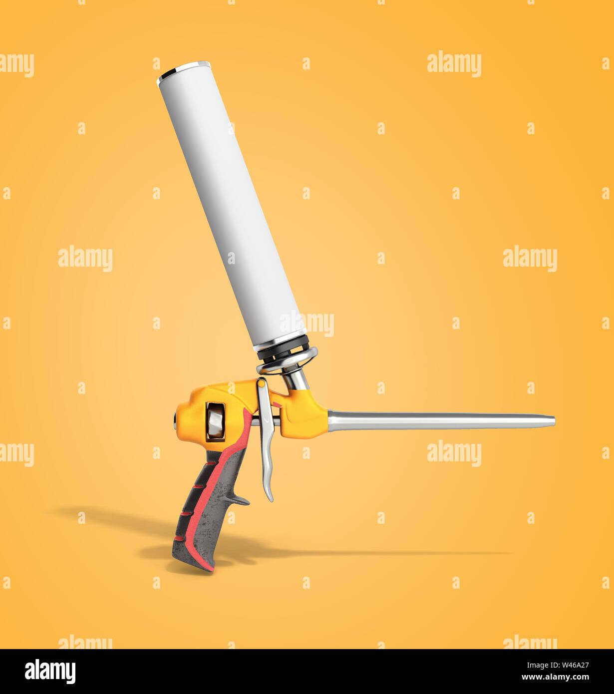 Gun on wall 3d hi-res stock photography and images - Alamy