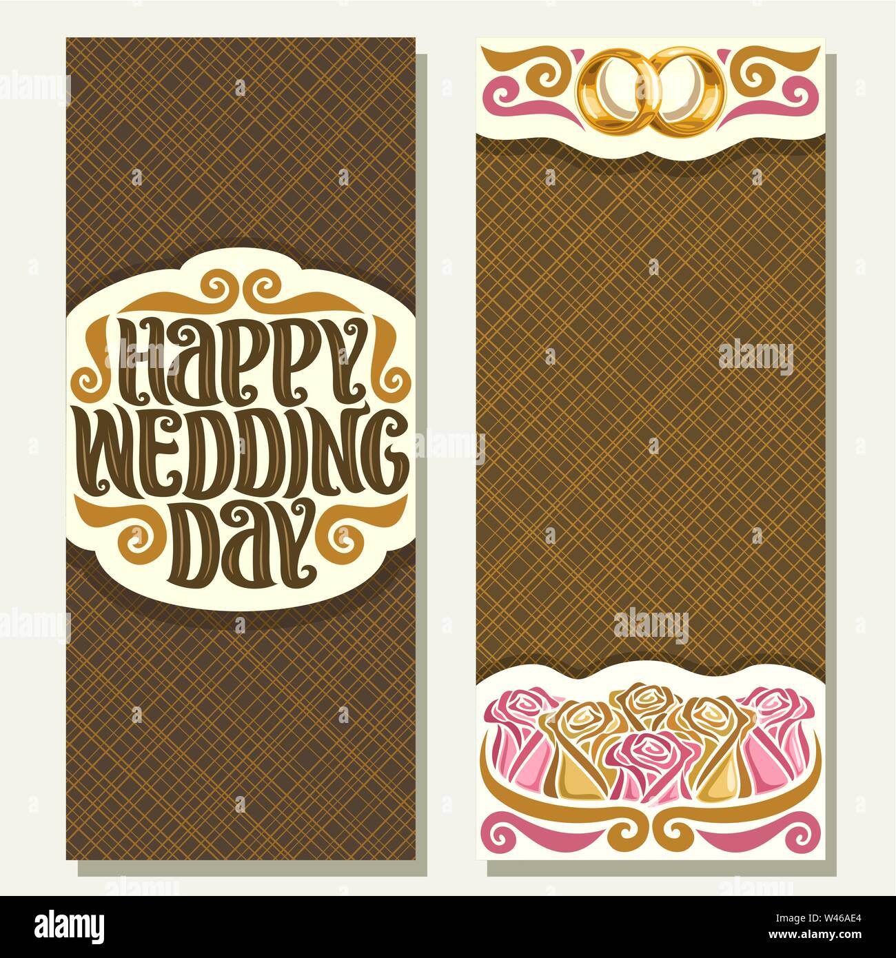 Vector invitations for Wedding Stock Vector Image & Art - Alamy