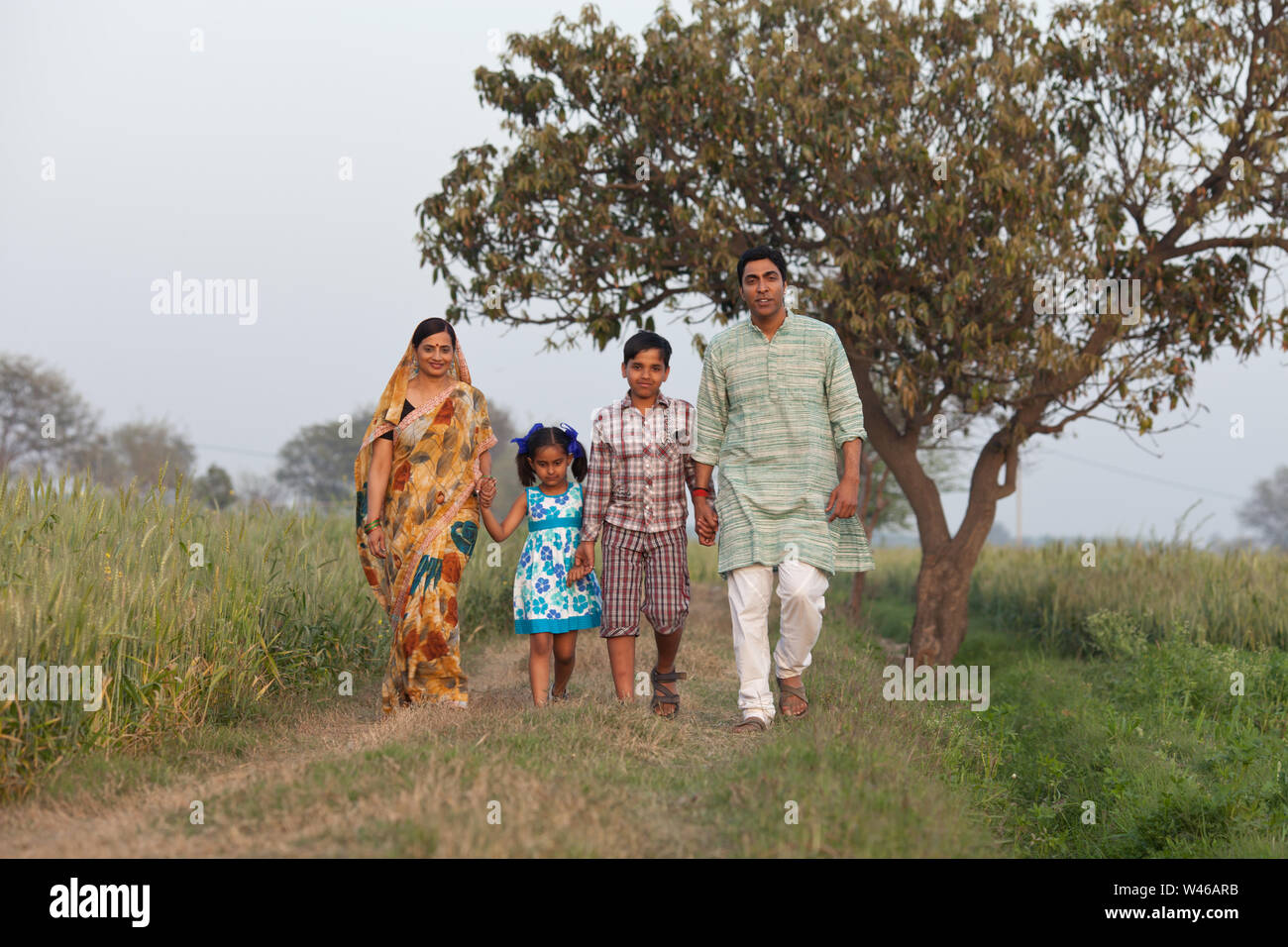 Indian rural farmer child farm hi-res stock photography and images - Alamy