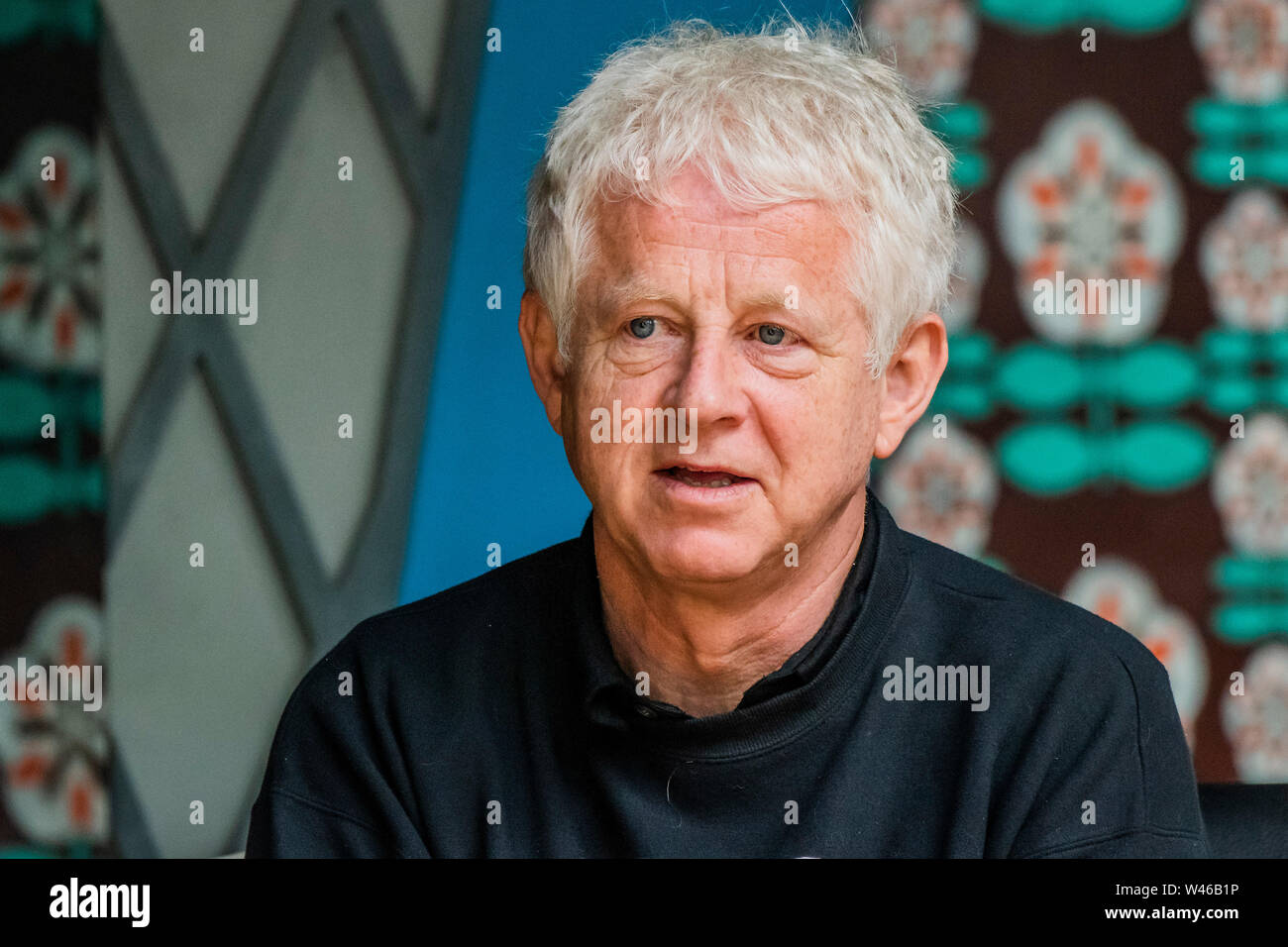 Henham Park, Suffolk, UK. 20 July 2019. writer Richard Curtis talks ...
