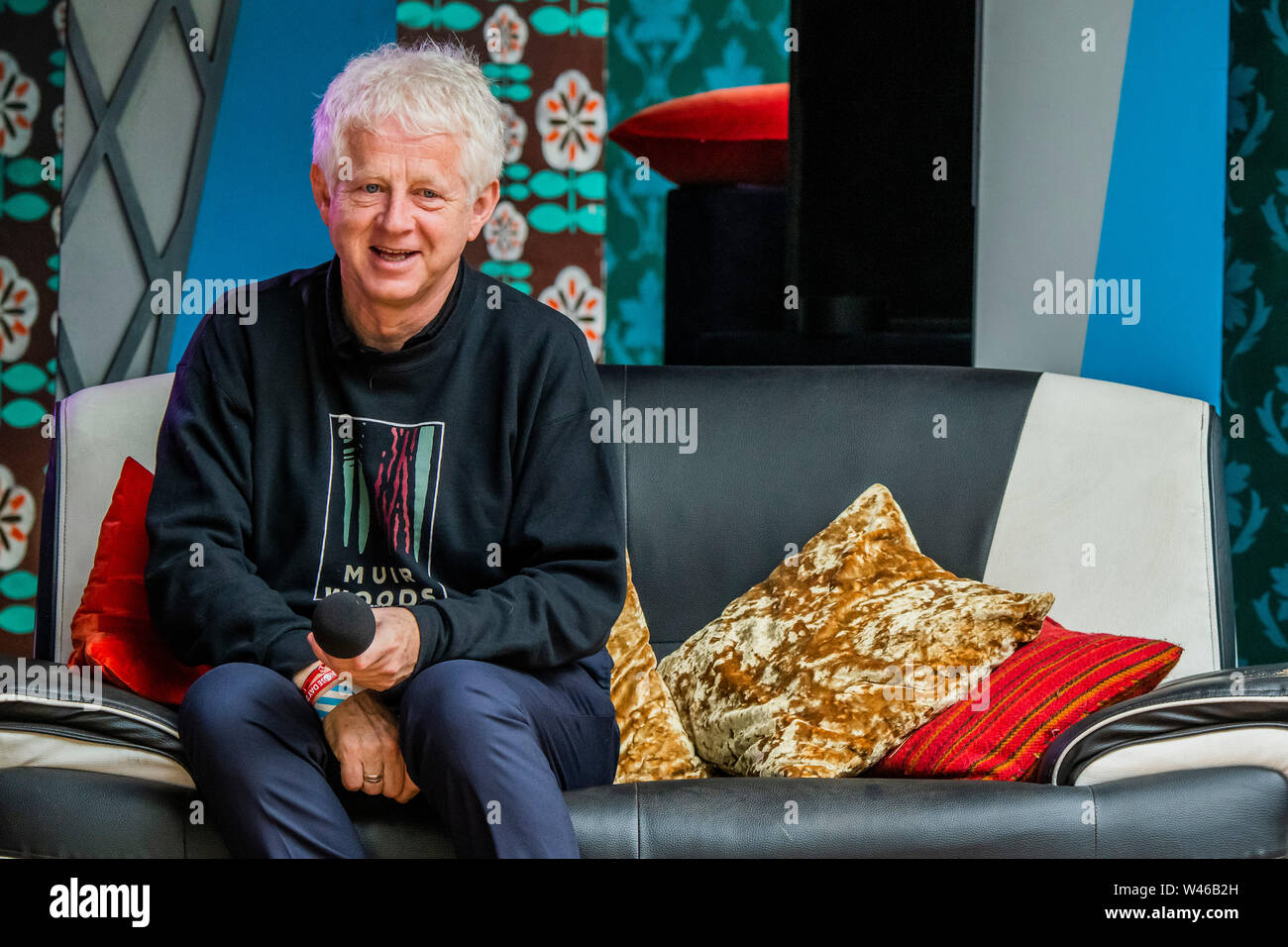 Henham Park, Suffolk, UK. 20 July 2019. writer Richard Curtis talks ...