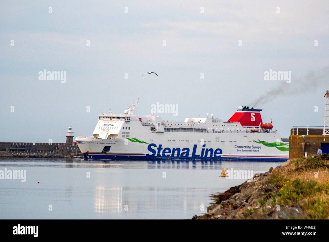Stena Line ferry Fishguard to Roslare Stock Photo - Alamy
