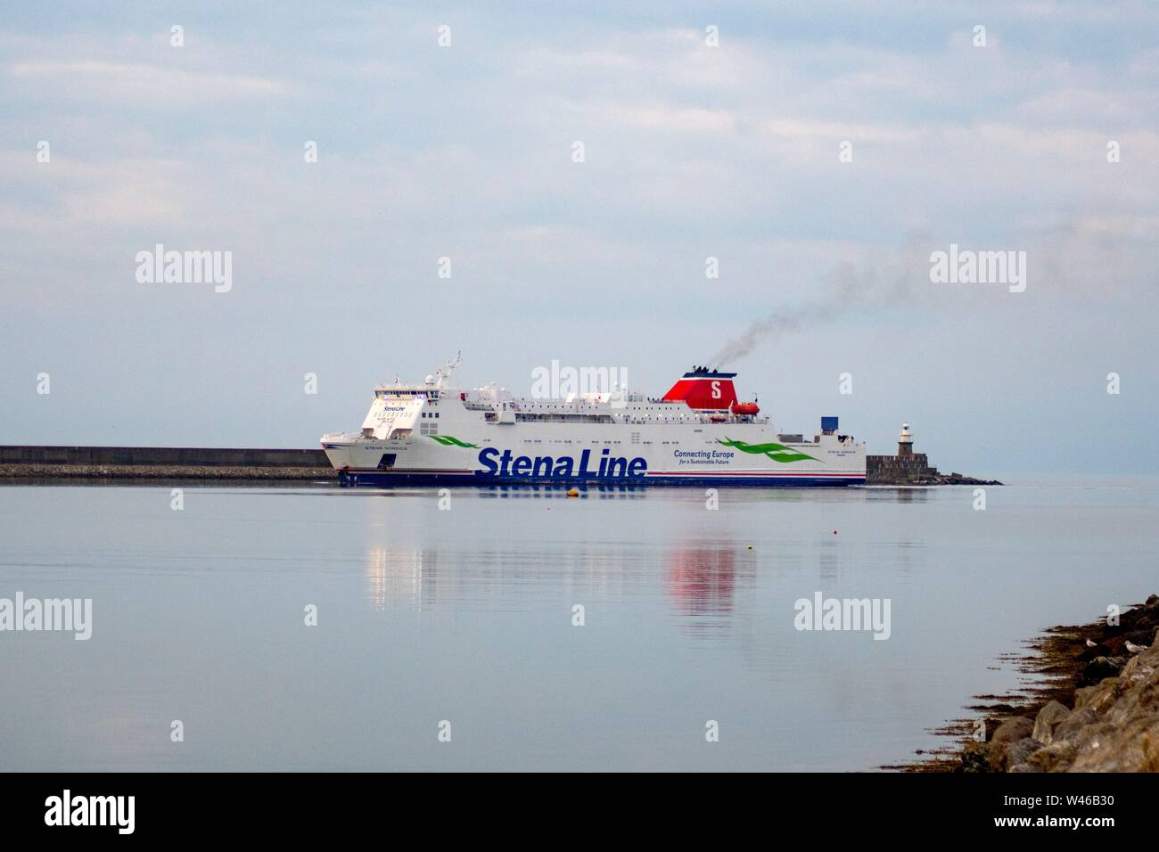 Stena Line ferry Fishguard to Roslare Stock Photo - Alamy