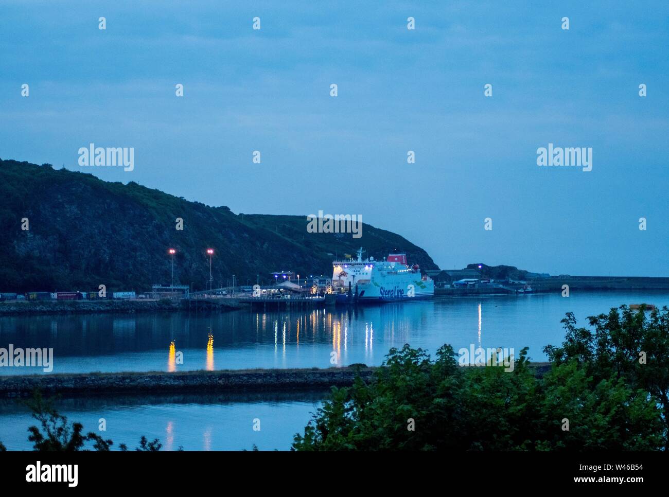 Stena Line ferry Fishguard to Roslare Stock Photo - Alamy