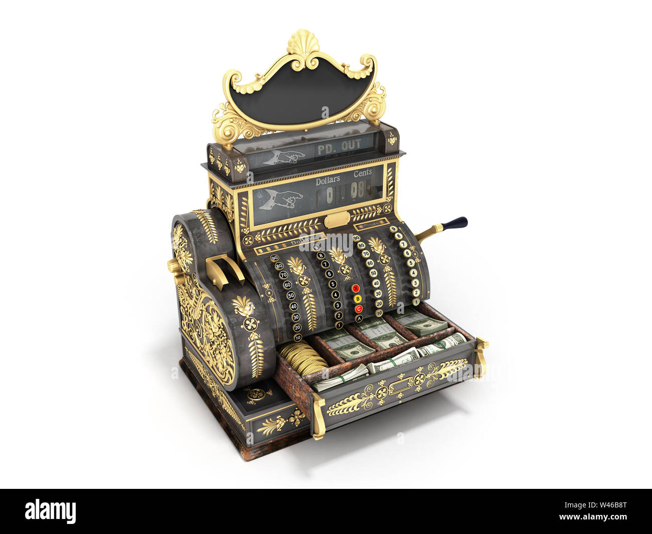 Vintage Cash Register High Resolution Stock Photography and Images - Alamy