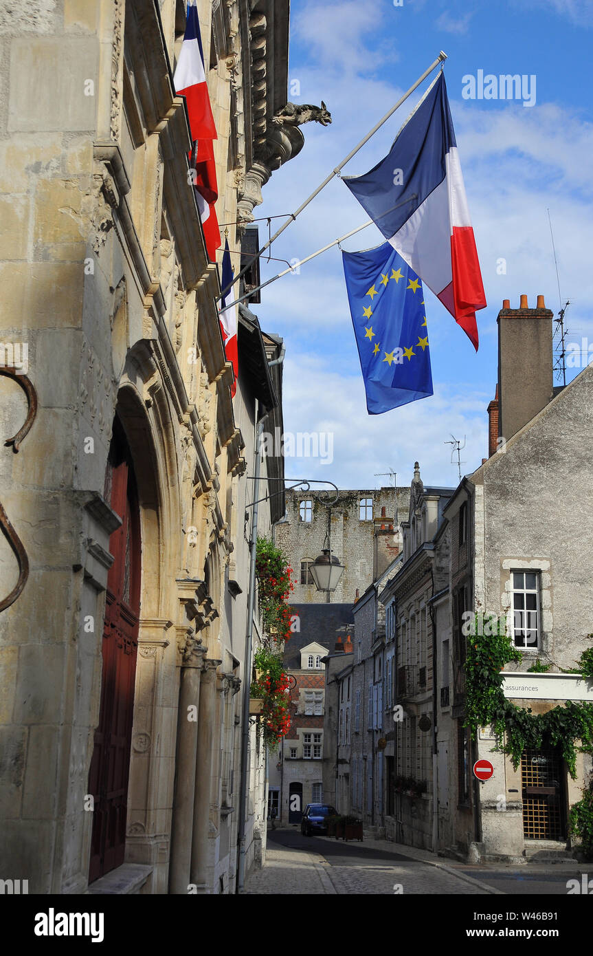 Town Hall, Beaugency, France, Europe Stock Photo - Alamy