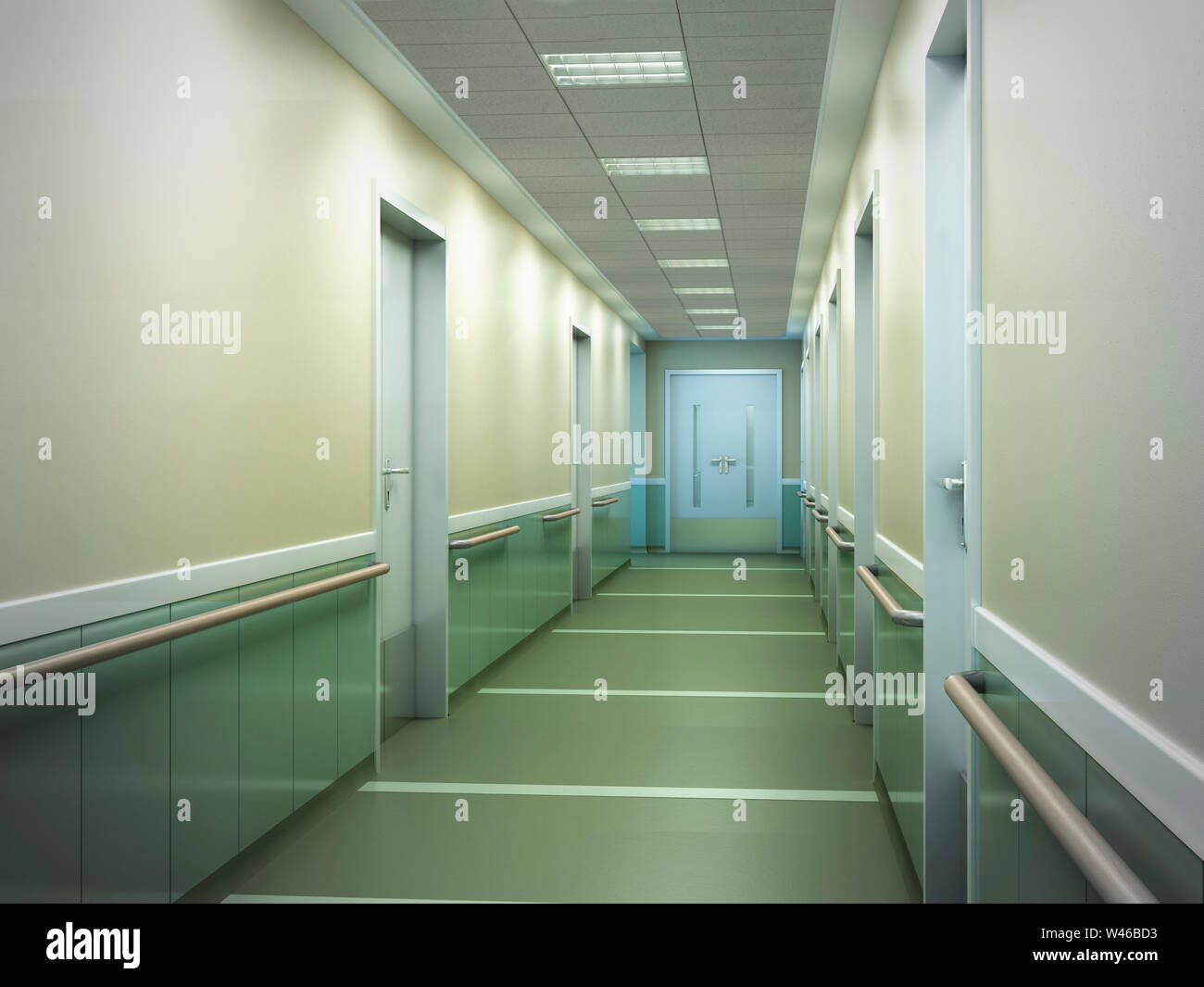 Anime Hospital Background