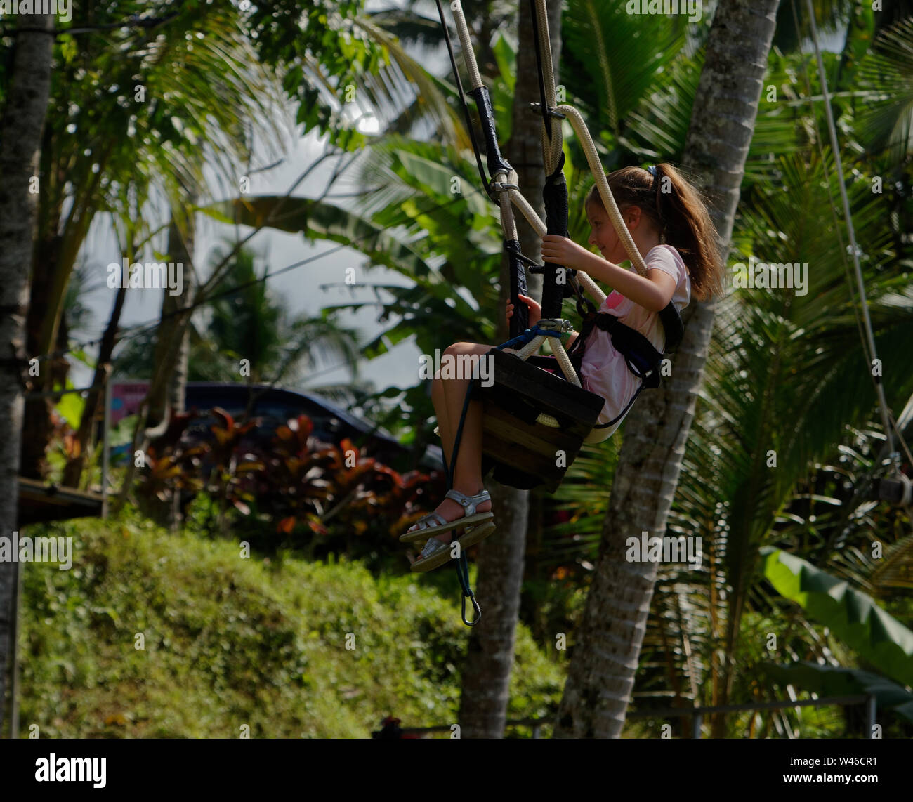 Bali swing tegallalang rice terrace hi-res stock photography and images ...