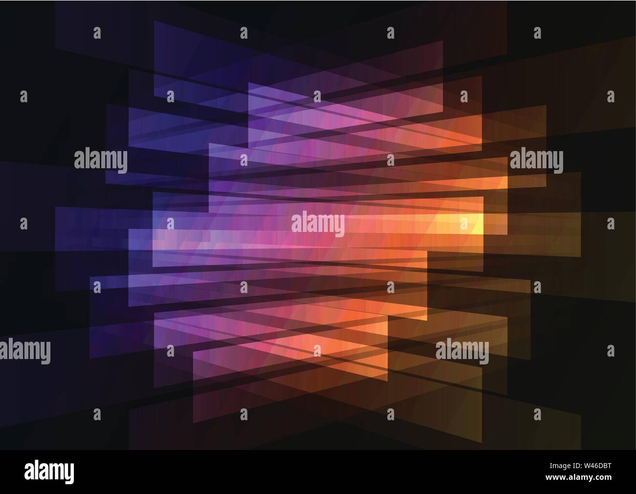 multicolor abstract spotlight background, corner square layer reverse ...