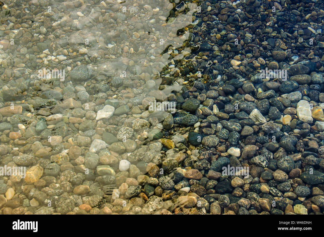 Pebble stream bed hi-res stock photography and images - Alamy