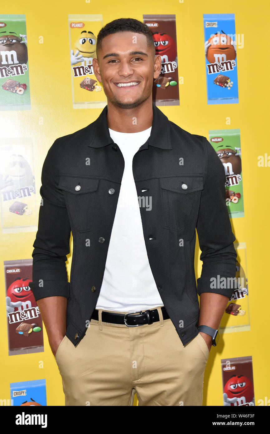 Danny Williams attends the M&M’s Get Stuck In Launch Event in London ...