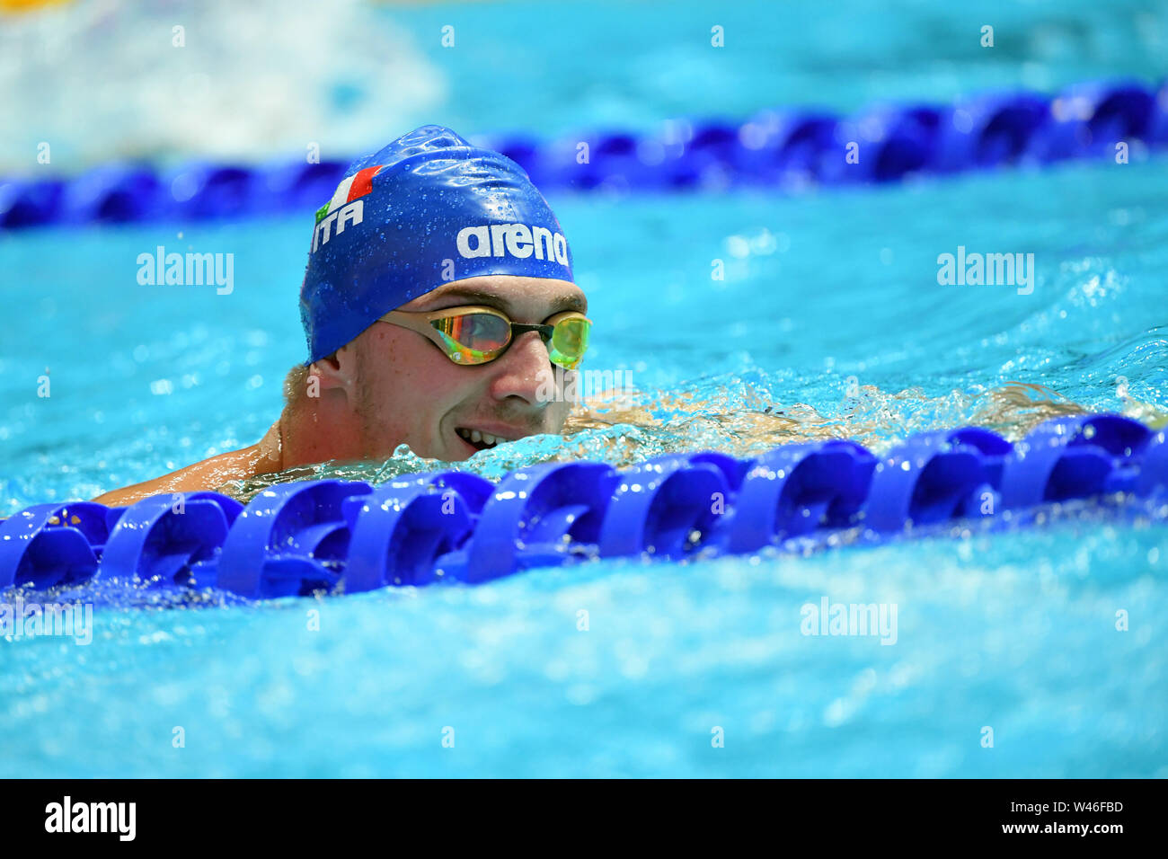 Gwangju, Korea. 20th July, 2019. FINA World Championships in Gwangju, South Korea. Foto Gian ...