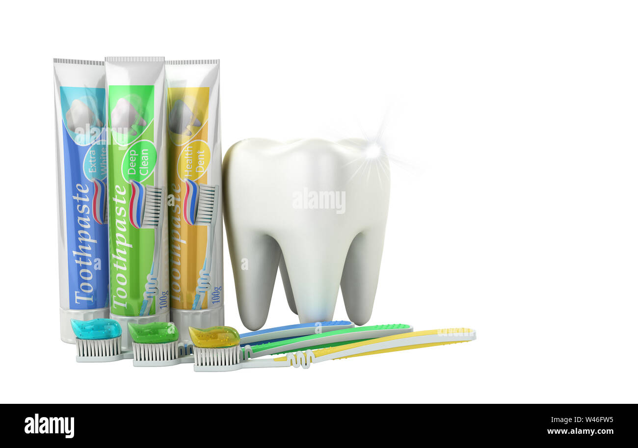 modern concept of the design of a tube of toothpaste toothpaste tubes ...