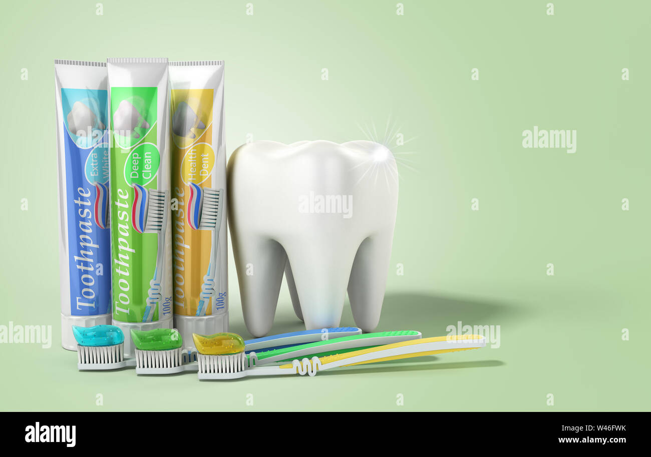 modern concept of the design of a tube of toothpaste toothpaste tubes ...