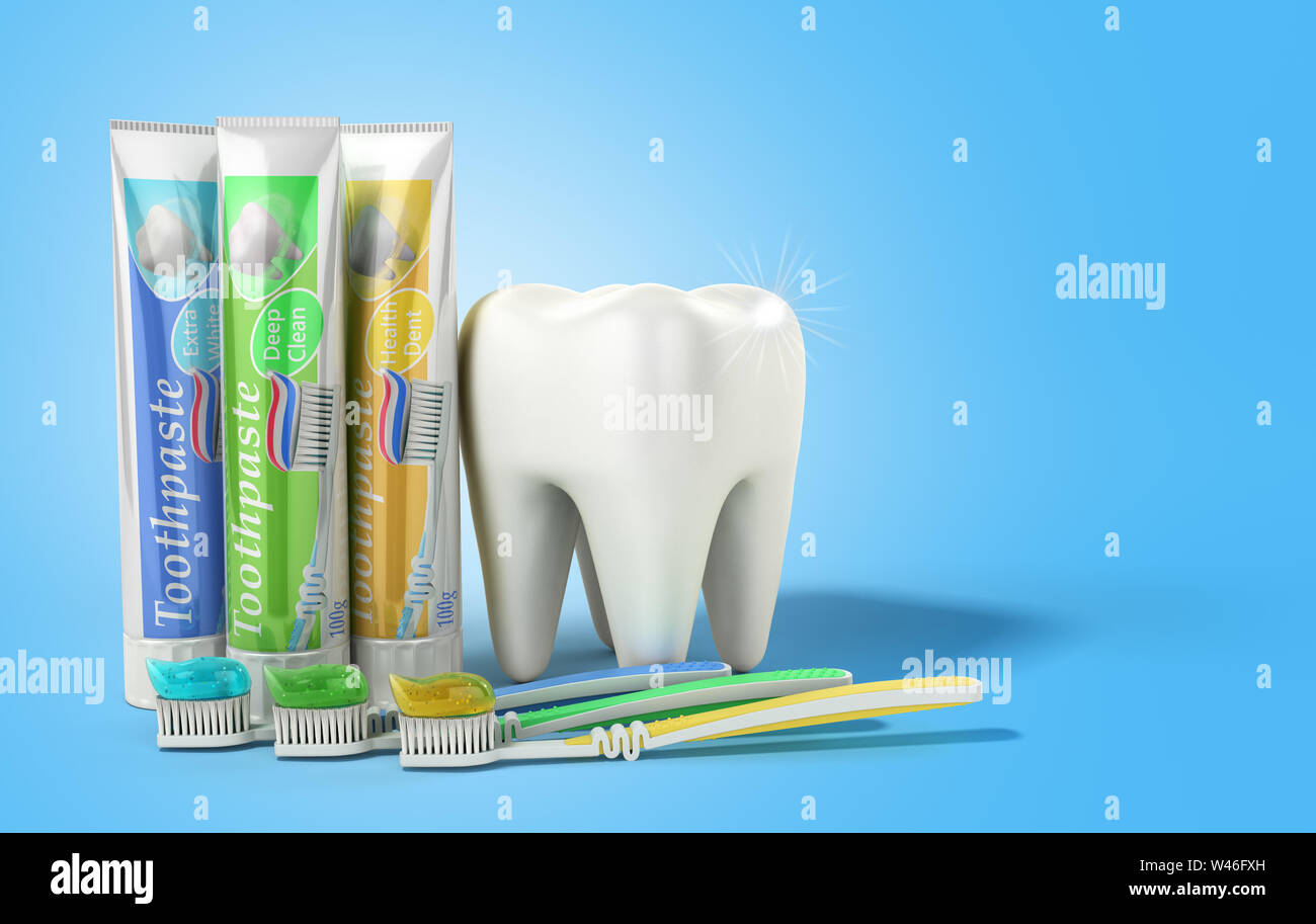 modern concept of the design of a tube of toothpaste toothpaste tubes ...