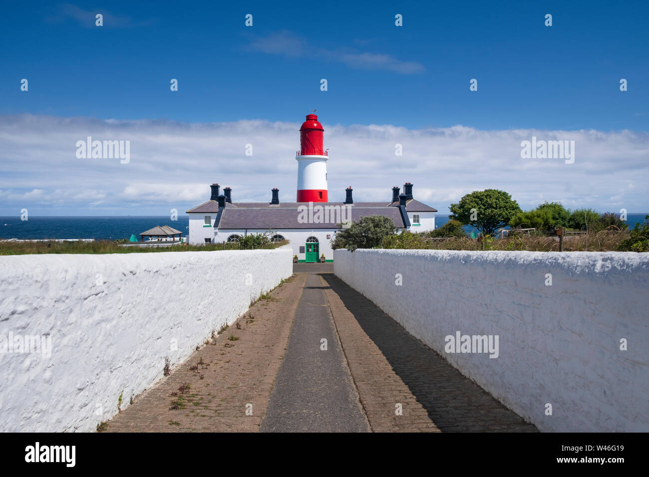 Souter Lighthouse on the South Tyneside Coast Stock Photo - Alamy