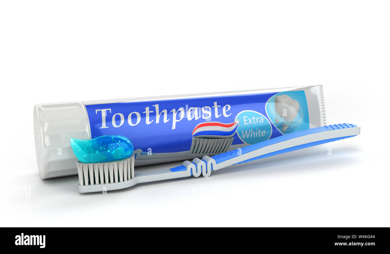 modern concept of the design of a tube of toothpaste toothpaste tube ...