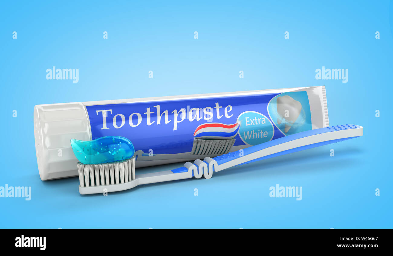 modern concept of the design of a tube of toothpaste toothpaste tube ...