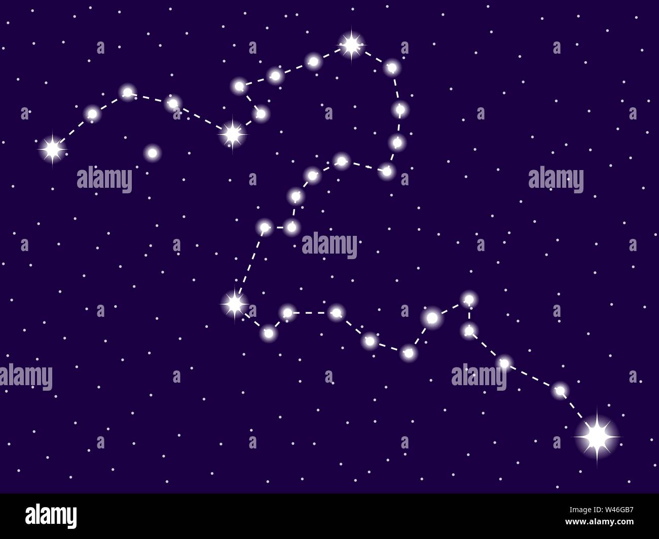 Eridanus Stock Vector Images - Alamy