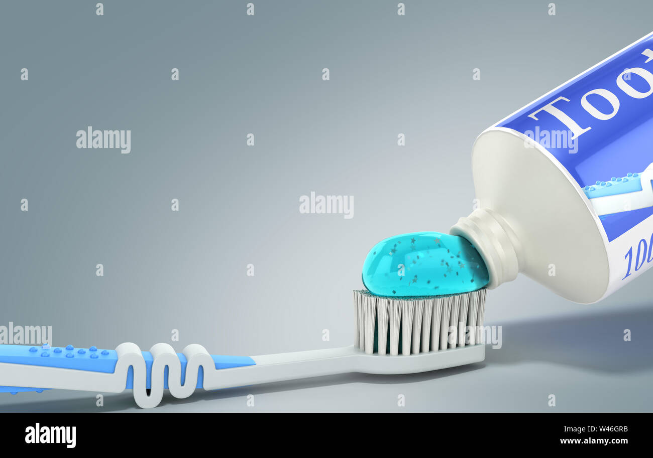 modern concept of the design of a tube of toothpaste toothpaste tube ...
