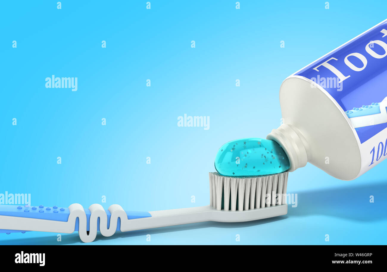 modern concept of the design of a tube of toothpaste toothpaste tube ...