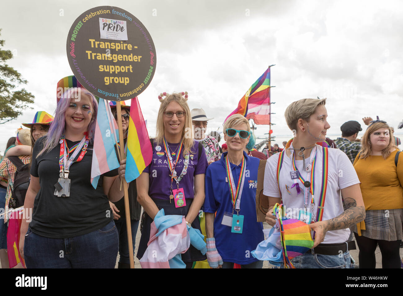 Southend on Sea, UK. 20th July, 2019. Participants take part in the ...