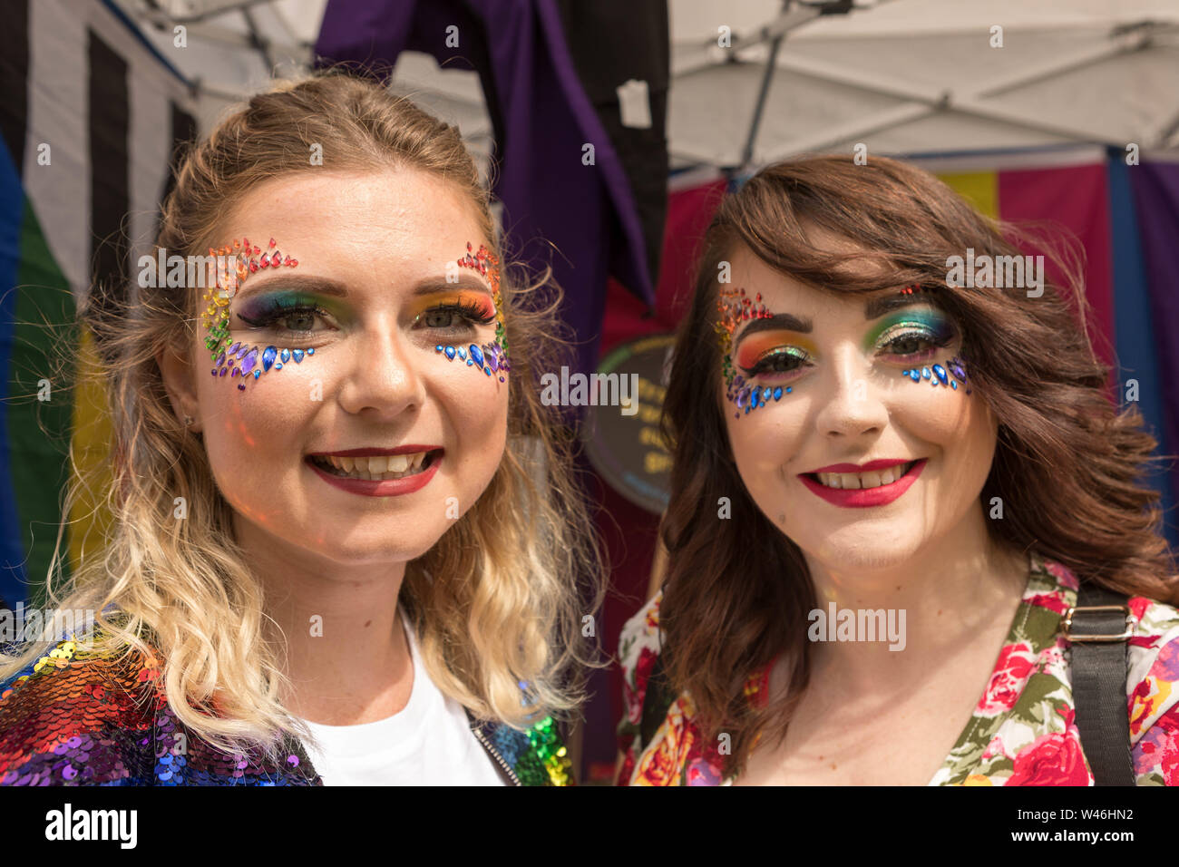 Southend on Sea, UK. 20th July, 2019. Participants take part in the ...